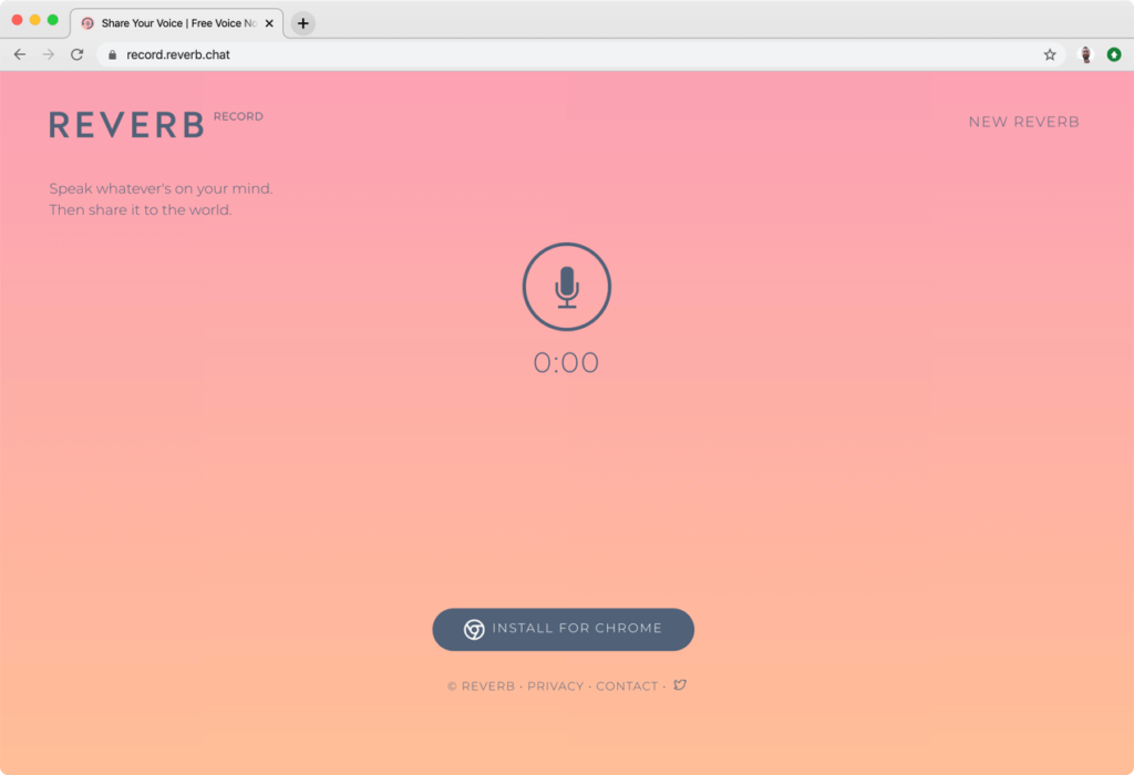 Voice Emails - Create and Send | Reverb